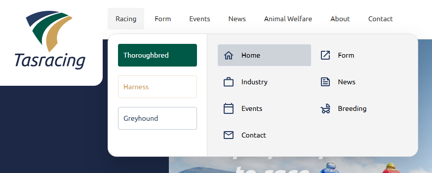 Tasracing Commences Transition to a Unified Website